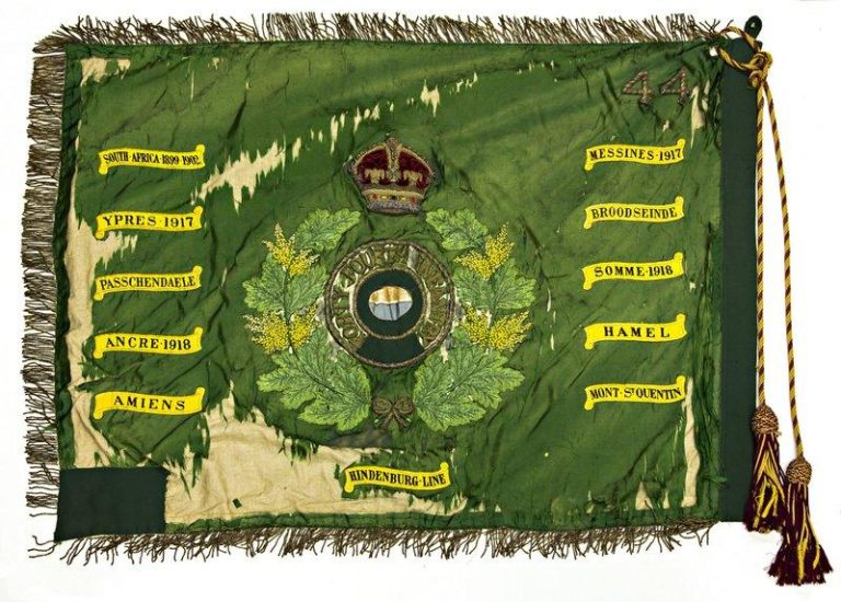 Colours & Standards - 44th Australian Infantry Battalion Memorial